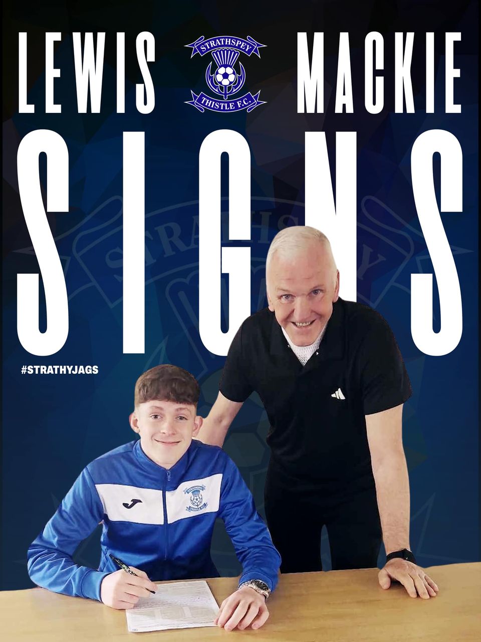 BRAND NEW MAC”KEY” – Strathspey Thistle FC